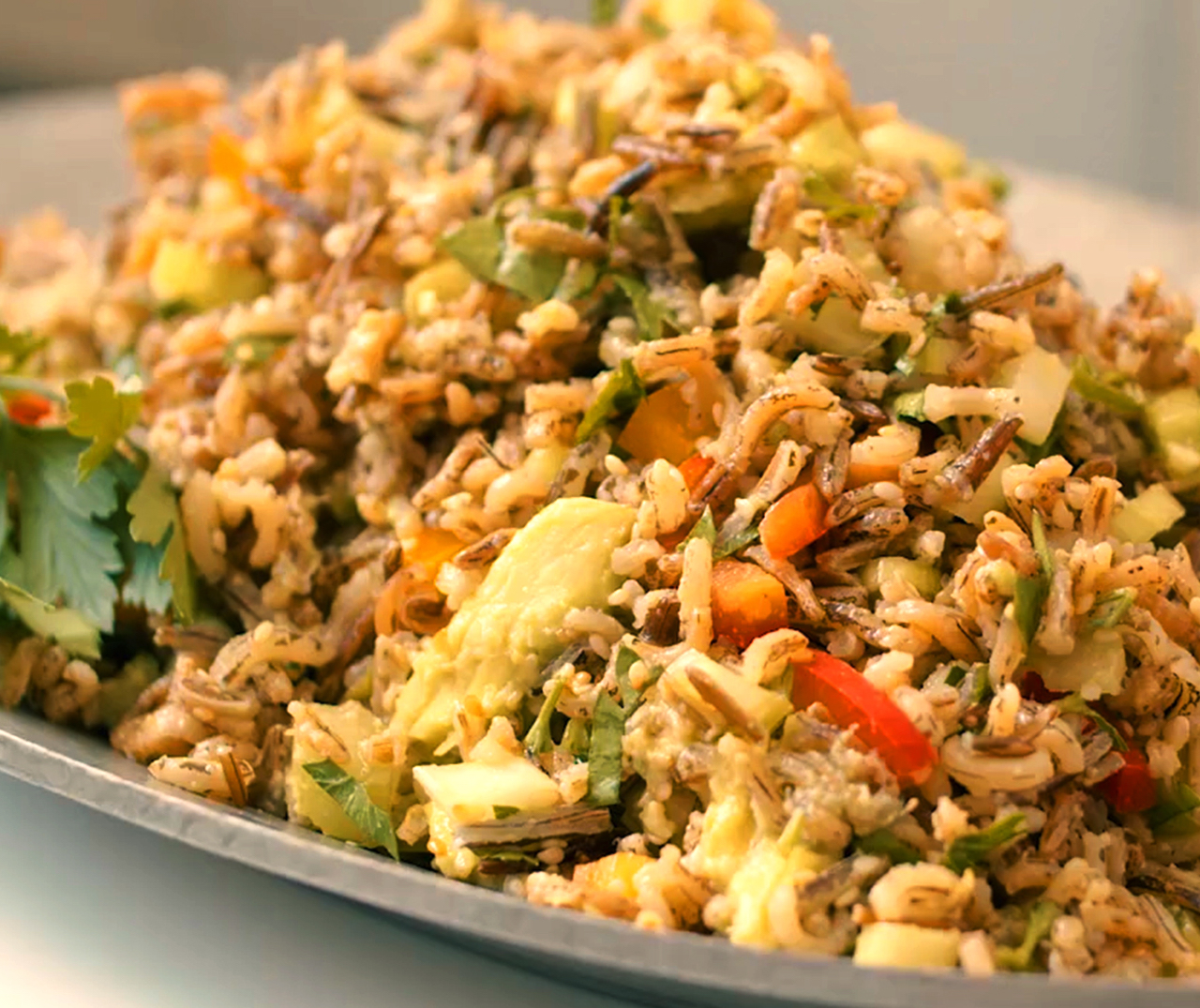 WILD RICE SALAD By Derek & Chad Sarno – Peace Advocacy Network